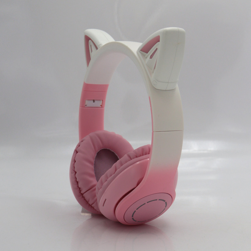 قیمت و خرید هدست بلوتوثی مدل فانتزی گربه ای کد YPSOR-STN07