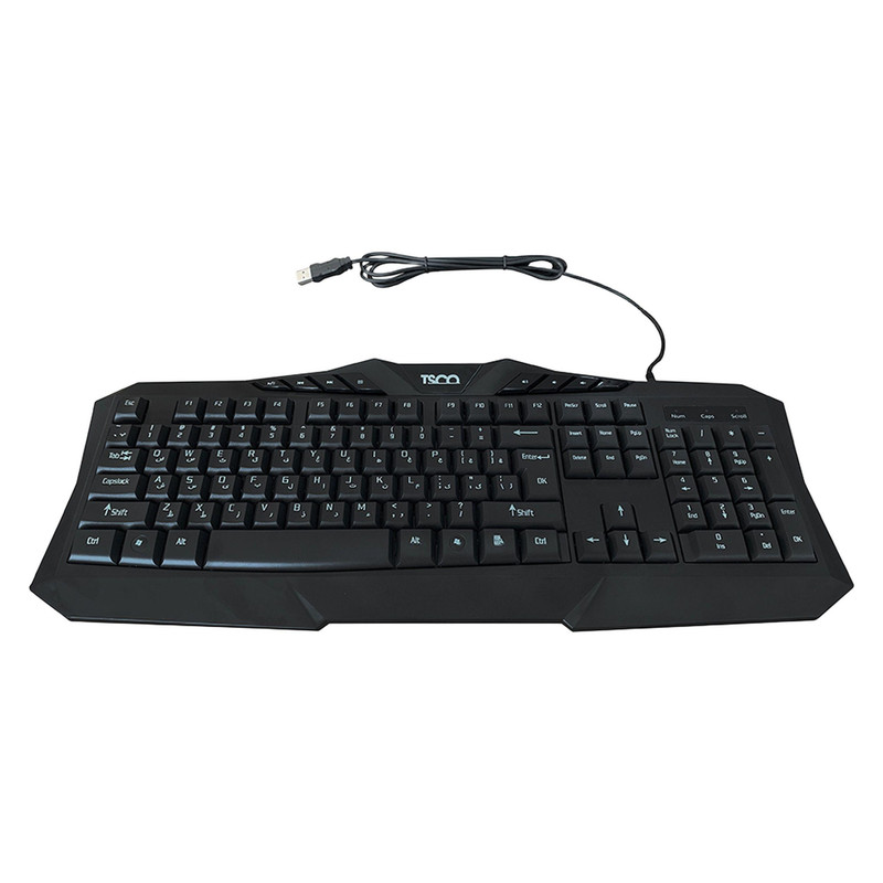 قیمت و خرید کیبورد تسکو مدل TK 8020N، سوییچ ممبران، Full-Size