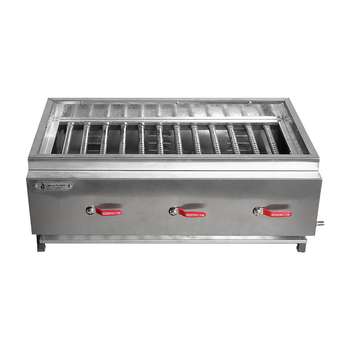قیمت و خرید کباب پز شومینه بیستون مدل BBQ.12F.3V.ST