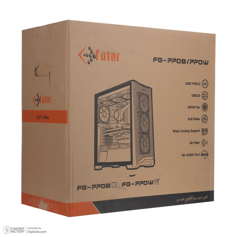 قیمت و خرید کیس کامپیوتر فاطر مدل FG-770W
