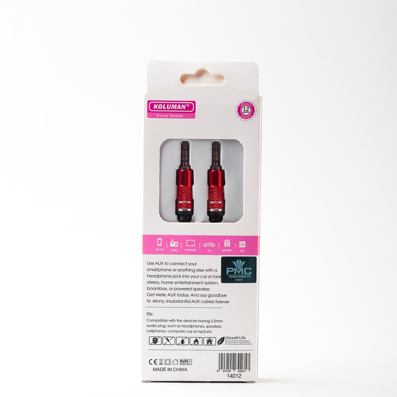 قیمت و خرید کابل AUX کلومن مدل KA - 38 طول یک متر