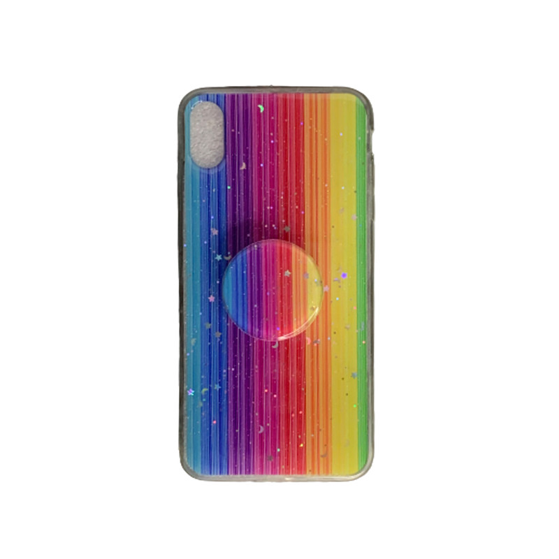 قیمت و خرید کاور مدل رنگین کمانی مناسب برای گوشی موبایل اپل Iphone X به