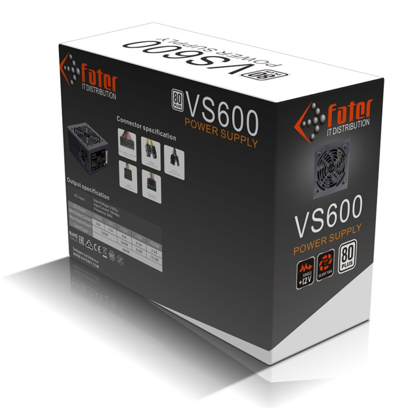قیمت و خرید منبع تغذیه کامپیوتر فاطر مدل VS600