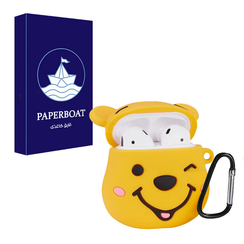 قیمت و خرید کاور قایق کاغذی طرح Pooh مناسب برای کیس اپل ایرپاد 1 2