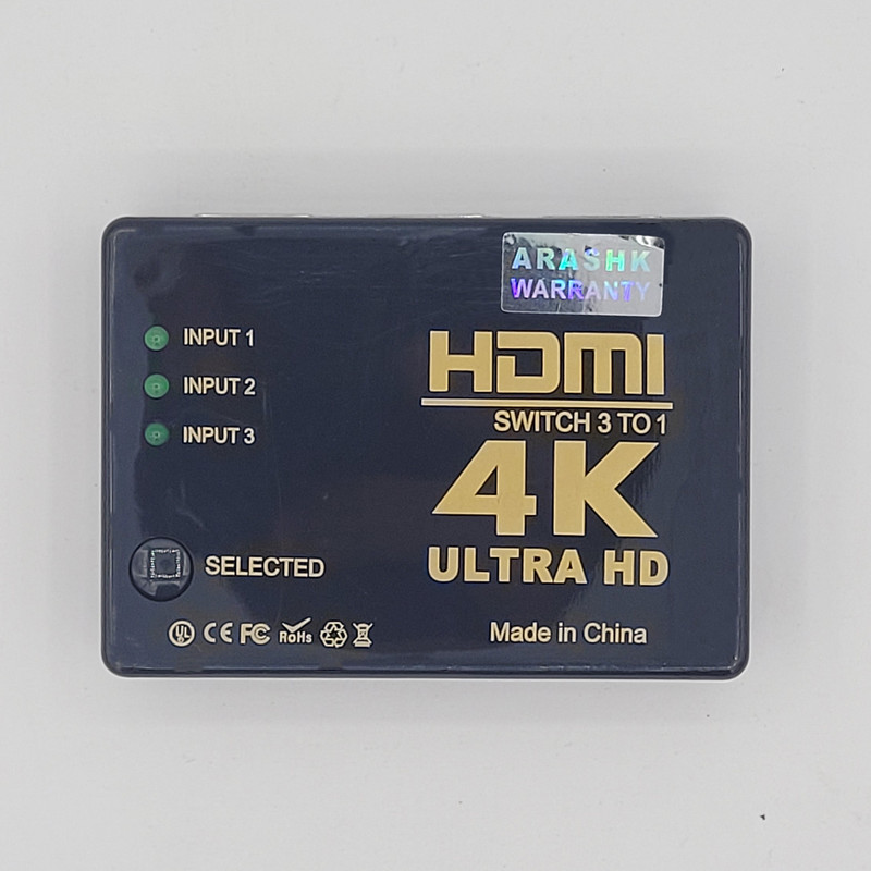قیمت و خرید سوئیچ 1 به 3 HDMI شارک مدل UH-301-4K
