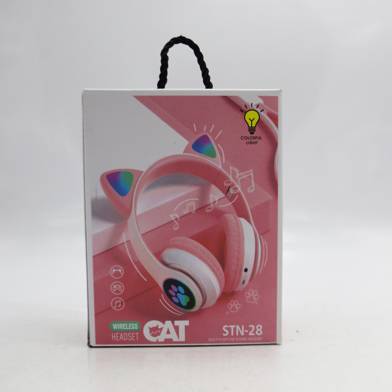 قیمت و خرید هدست بی سیم مدل گربه ای کد YPPK-STN-28