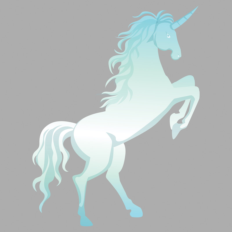 قیمت و خرید استیکر پارچه و لباس مدل dtf طرح یونیکورن کد H20.171 مجموعه 6 عددی