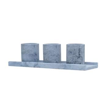 قیمت و خرید جاشمعی بتنی مدل L120 مجموعه 4 عددی