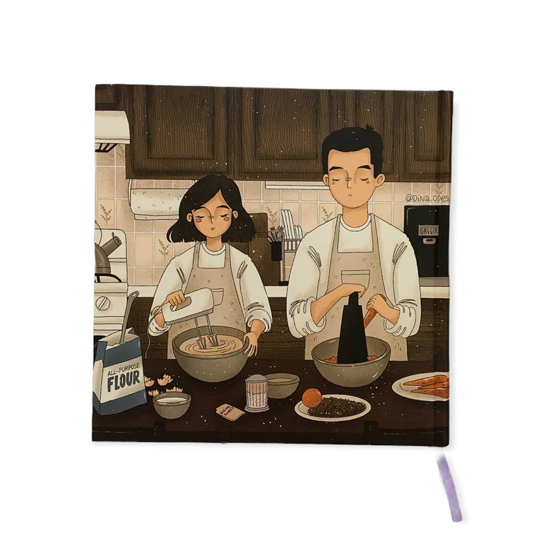 قیمت و خرید دفتر طراحی 100 برگ مدل آشپزی کد Pa-241322-010