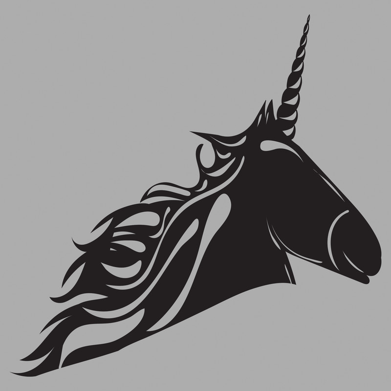 قیمت و خرید استیکر پارچه و لباس مدل dtf طرح یونیکورن کد H20.1226 مجموعه 3 عددی