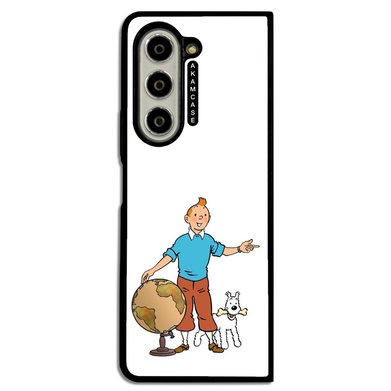 قیمت و خرید کاور آکام مدل AMC-WSGZFOLD5-TINTIN-14 مناسب برای گوشی ...