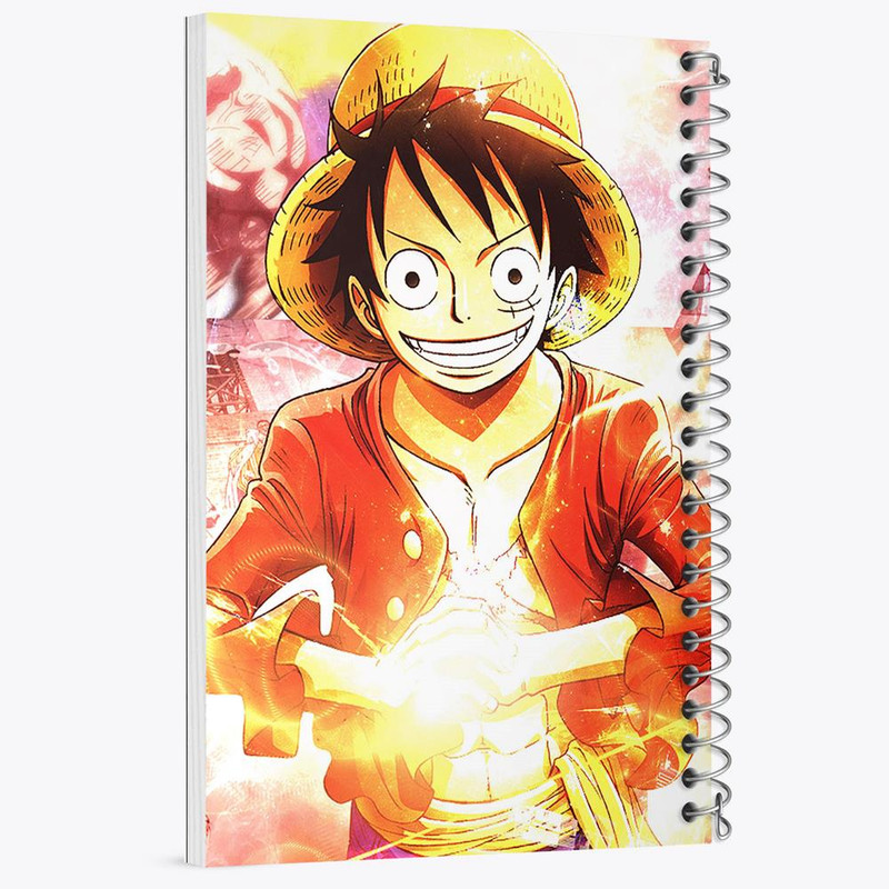 قیمت و خرید دفتر نقاشی 50 برگ خندالو مدل لوفی انیمه وان پیس One Piece