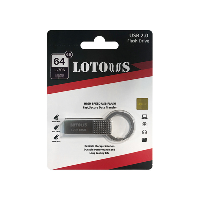 قیمت و خرید فلش مموری لوتوس مدل L706 ظرفیت 64 گیگابایت