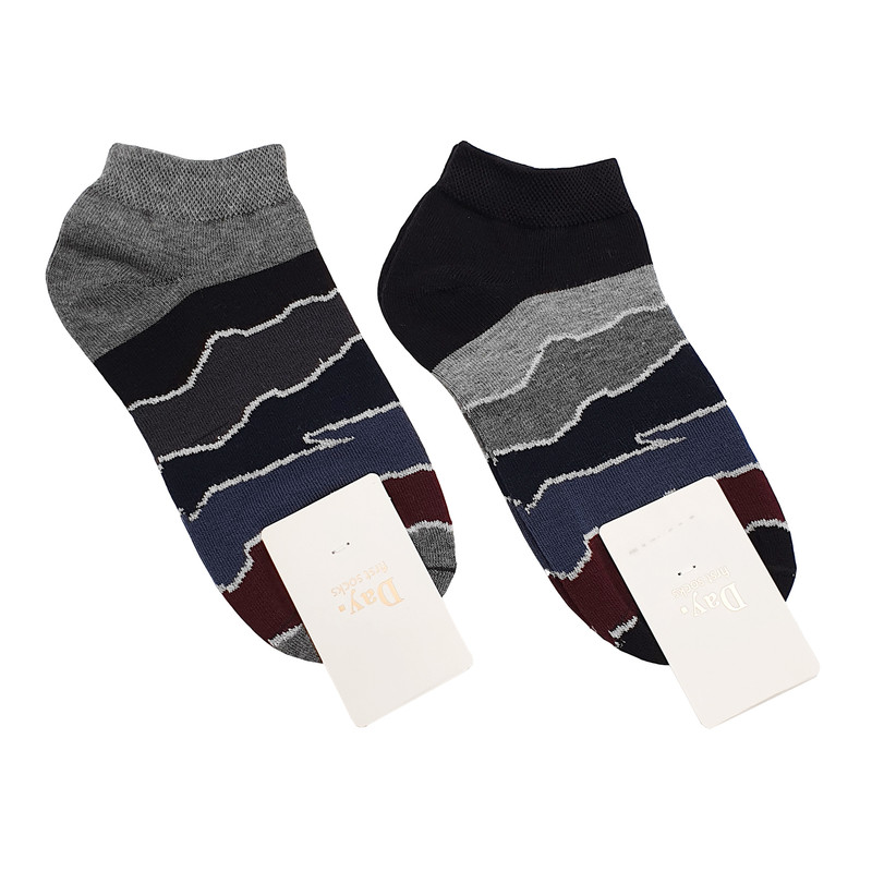 قیمت و خرید جوراب زنانه مدل موج JB147-BkGr بسته 2 عددی