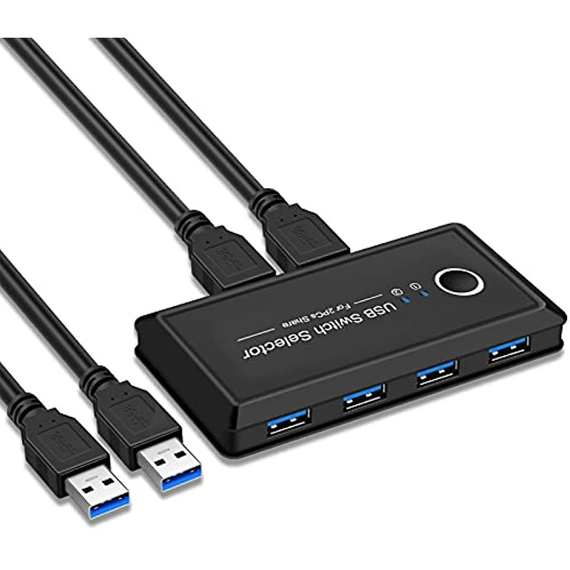 قیمت و خرید هاب سوئیچ 4 پورت پرینتر مدل USB0.2