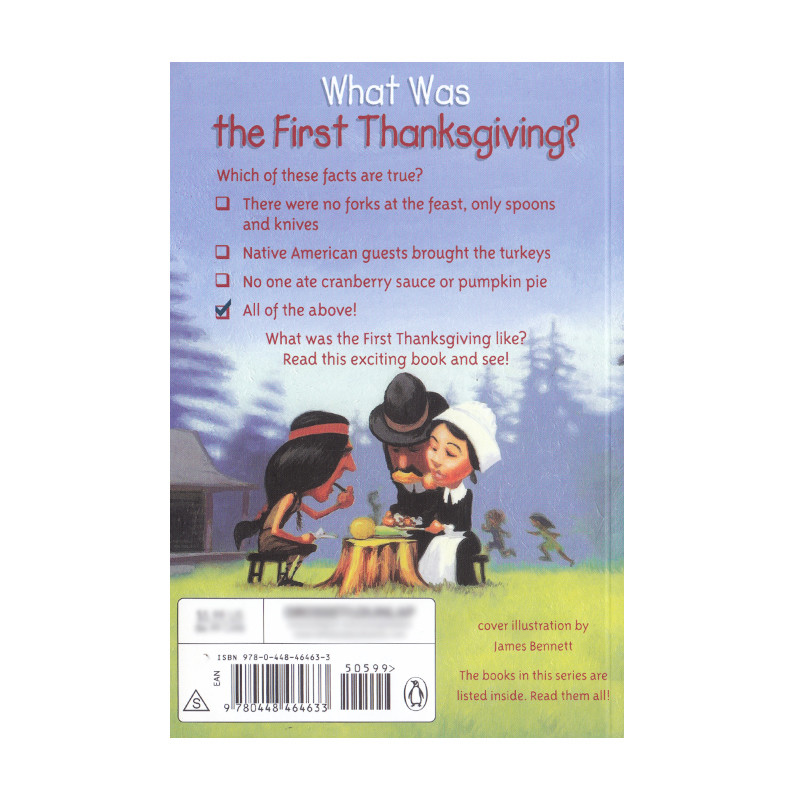 قیمت و خرید کتاب What Was The First Thanksgiving اثر Joan Holub ...