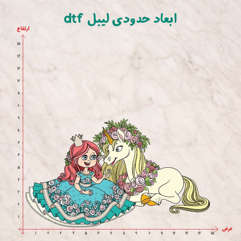 قیمت و خرید استیکر پارچه و لباس مدل dtf طرح یونیکورن کد H15.337 مجموعه 4 عددی