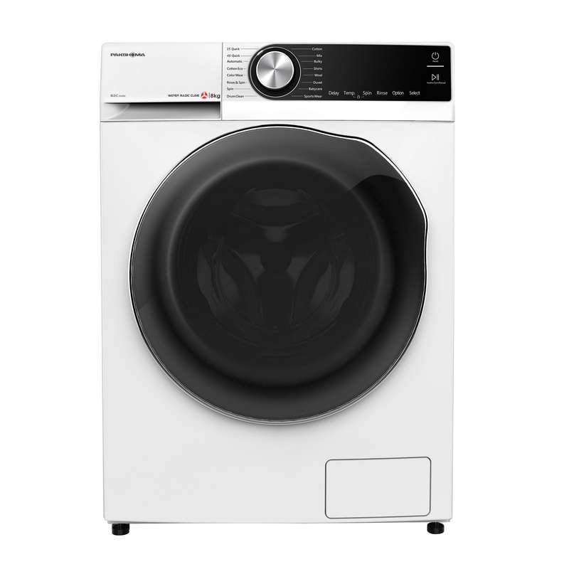 خرید و بررسی ماشین لباسشویی پاکشوما مدل TFB-85401WT ظرفیت 8 کیلوگرم - فروشگاه اینترنتی لوازم خانگی
