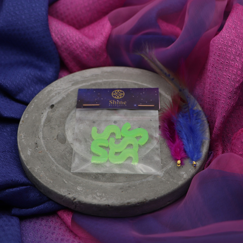 قیمت و خرید دکوری شاین مدل حرف انگلیسی S کد 062 بسته 5 عددی