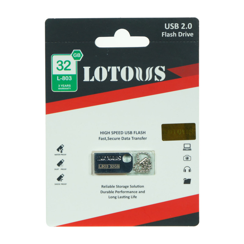 قیمت و خرید فلش مموری لوتوس مدل L803 ظرفیت 32 گیگابایت