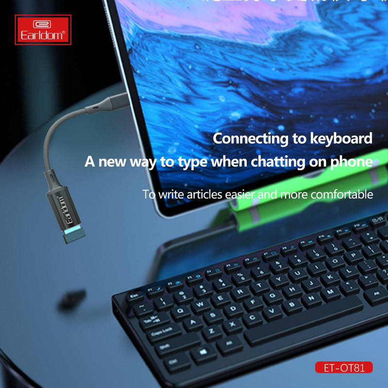 قیمت و خرید مبدل USB 3.0 به لایتنینگ ارلدام مدل ET-OT81