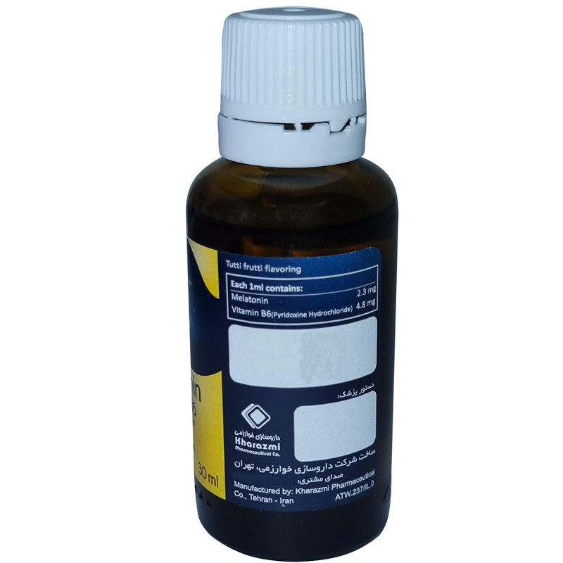 قیمت و خرید قطره ملاتونین ویتامین ب 6 خوارزمی -30 میلی لیتر
