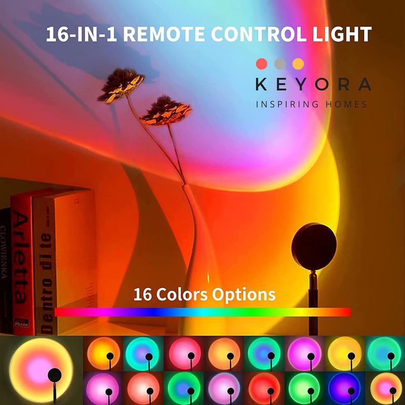 قیمت و خرید نور ثابت ال ای دی مدل Sunset-RGB