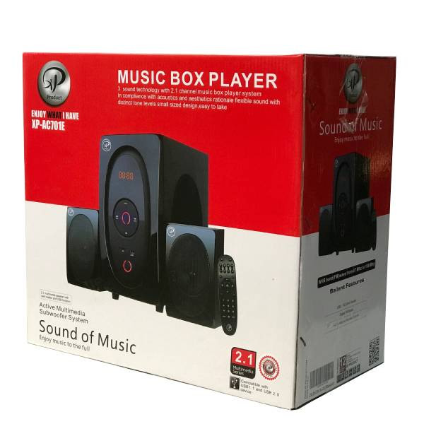 قیمت و خرید اسپیکر دسکتاپ ایکس پی-پروداکت مدل XP-AC701E