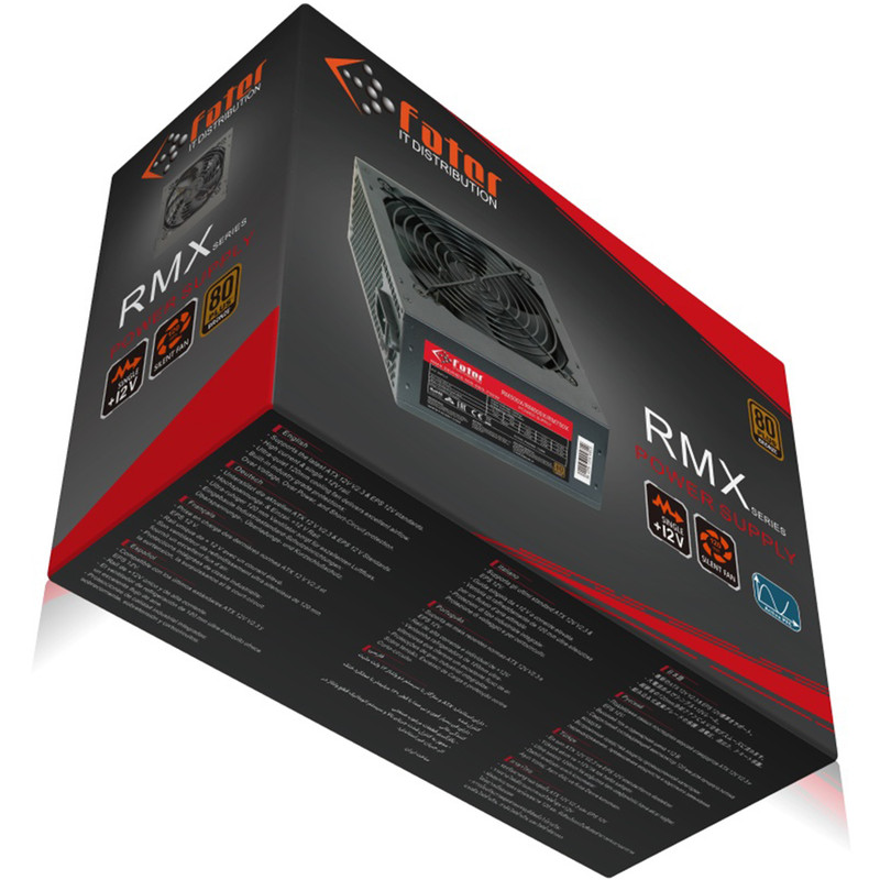 قیمت و خرید منبع تغذیه کامپیوتر فاطر مدل RM500X