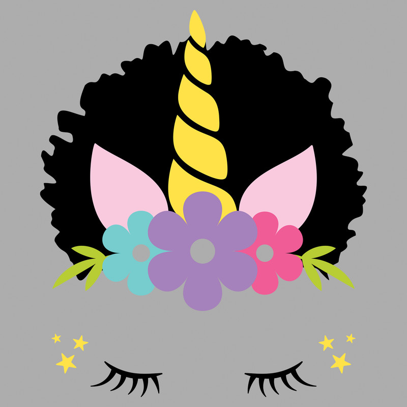 قیمت و خرید استیکر پارچه و لباس مدل dtf طرح یونیکورن کد H15.81 مجموعه 4 عددی