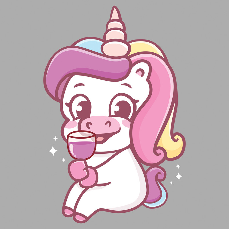 قیمت و خرید استیکر پارچه و لباس مدل dtf طرح یونیکورن کد H20.995 مجموعه 3 عددی