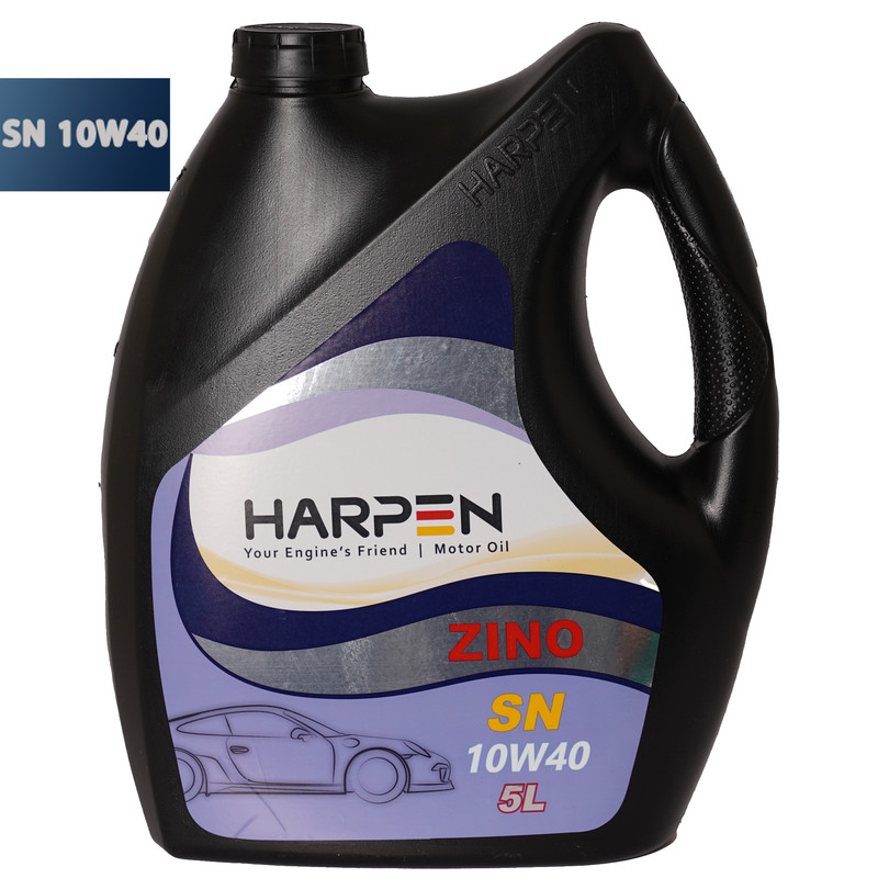 قیمت و خرید روغن موتور هارپن مدل Zino SN 10W40 حجم 5 لیتر