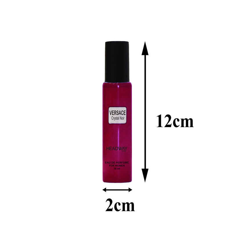 قیمت و خرید عطر جیبی زنانه هدوی استوری مدل ورساچه کریستال نویر و لانوین ...