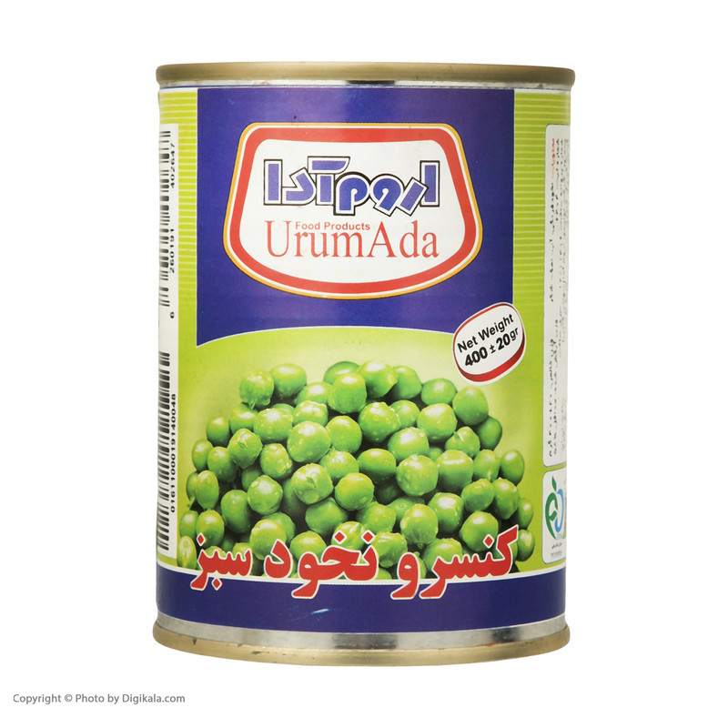 قیمت و خرید کنسرو نخود سبز اروم آدا - 440 گرم