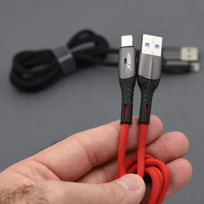 قیمت و خرید کابل USB به لایتنینگ هیسکا مدل LX-CA95 طول 1 متر