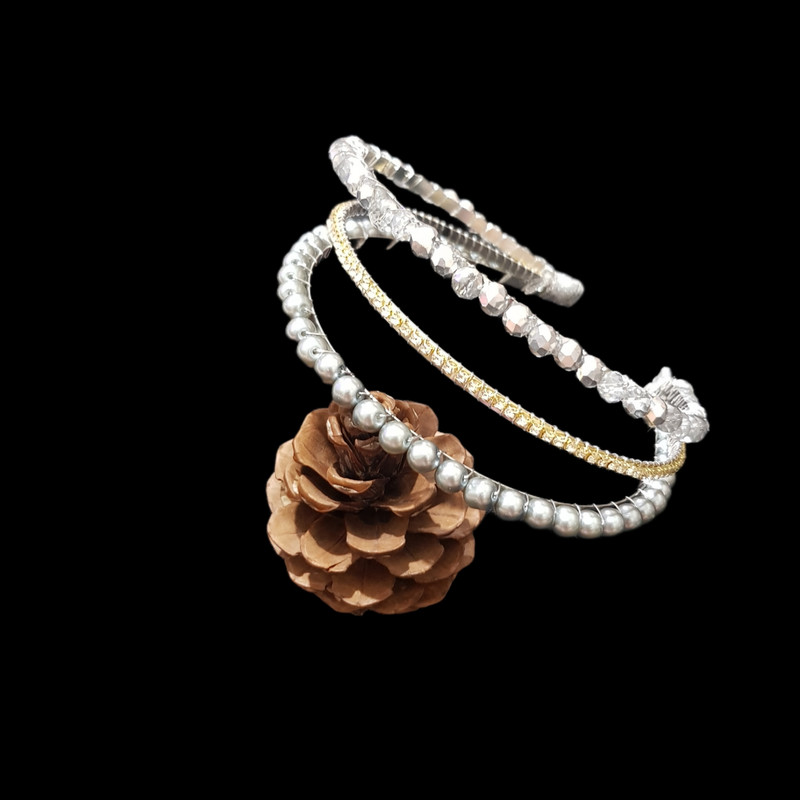 قیمت و خرید تل مو زنانه مدل مروارید و کریستال