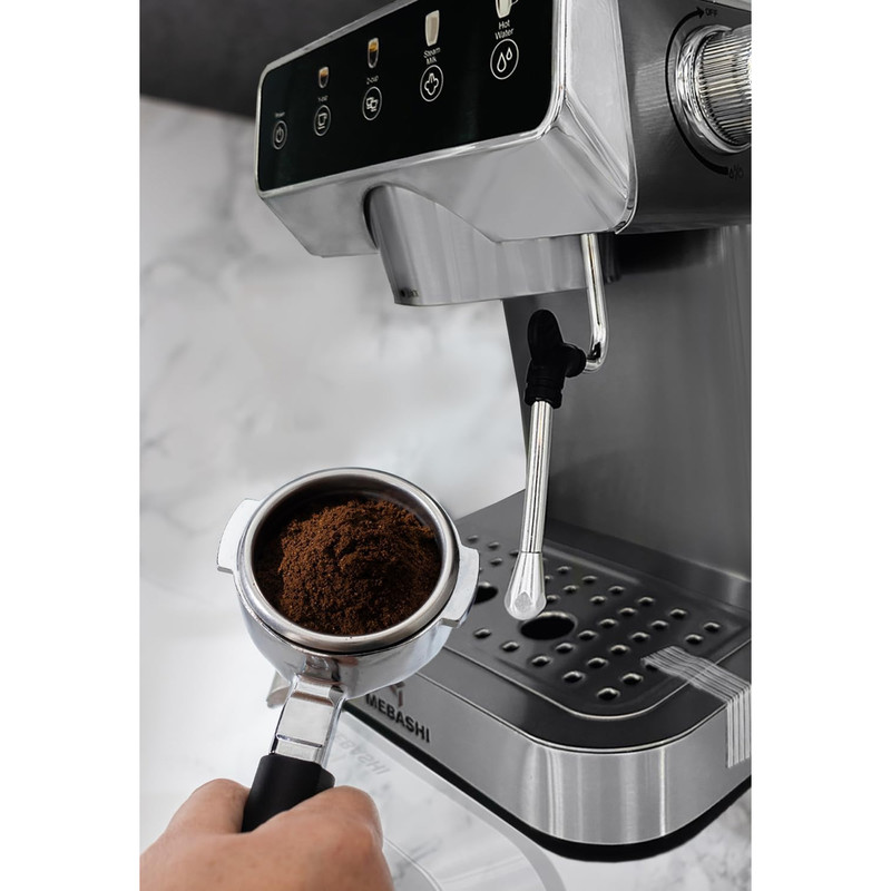 قیمت و خرید اسپرسو ساز 1.2 لیتری مباشی مدل ME-ECM2113