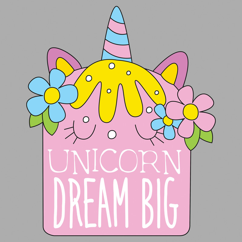 قیمت و خرید استیکر پارچه و لباس مدل dtf طرح یونیکورن کد H20.71 مجموعه 3 عددی