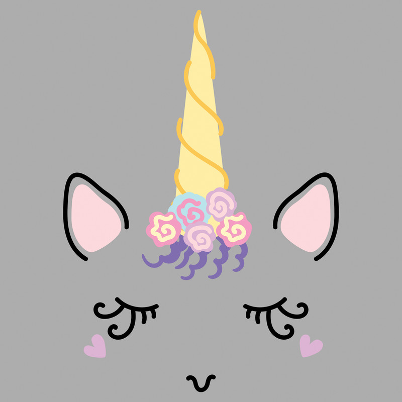 قیمت و خرید استیکر پارچه و لباس مدل dtf طرح یونیکورن کد H20.51 مجموعه 3 عددی