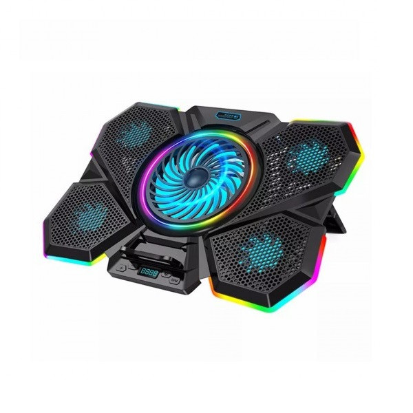 قیمت و خرید پایه خنک کننده لپ تاپ مدل F13 Rgb