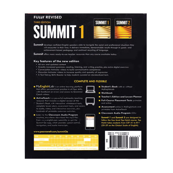 کتاب Summit 1 اثر Joan Saslow And Allen Ascher انتشارات اشتیاق نور