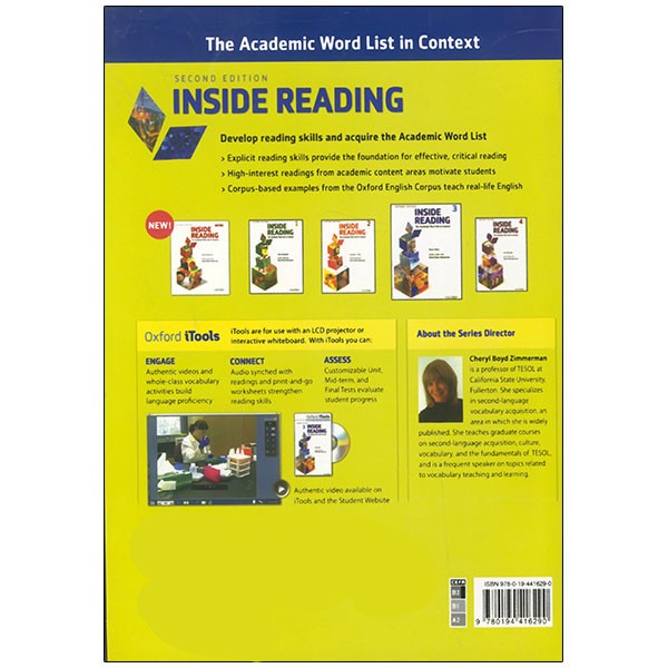 کتاب Inside Reading 2nd 3 اثر Arline Burgmeier انتشارات سپاهان