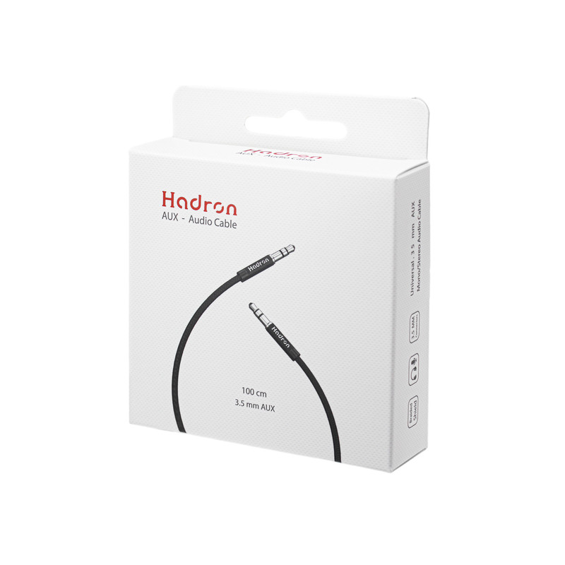 قیمت و خرید کابل AUX هادرون مدل HTC-AX1 طول 1 متر