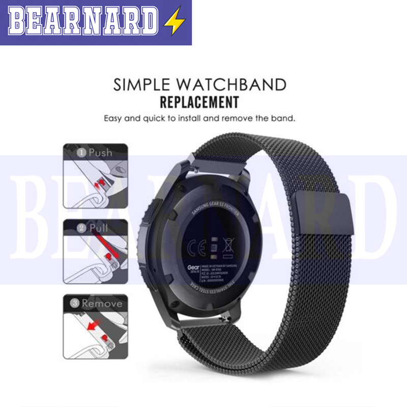 قیمت و خرید بند برنارد مدل Milanese مناسب برای ساعت هوشمند هپی تاچ K59 ...