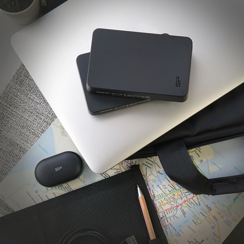 قیمت و خرید هارد اکسترنال سیلیکون پاور مدل Stream S05 ظرفیت چهار ترابایت