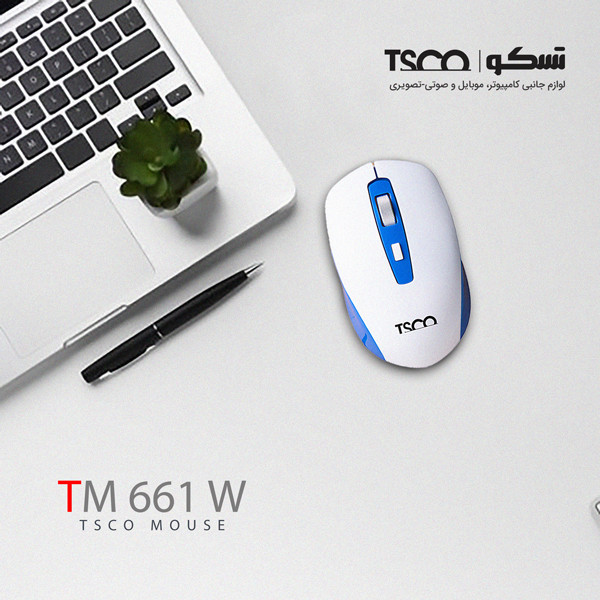 قیمت و خرید ماوس بی سیم تسکو مدل TM661w