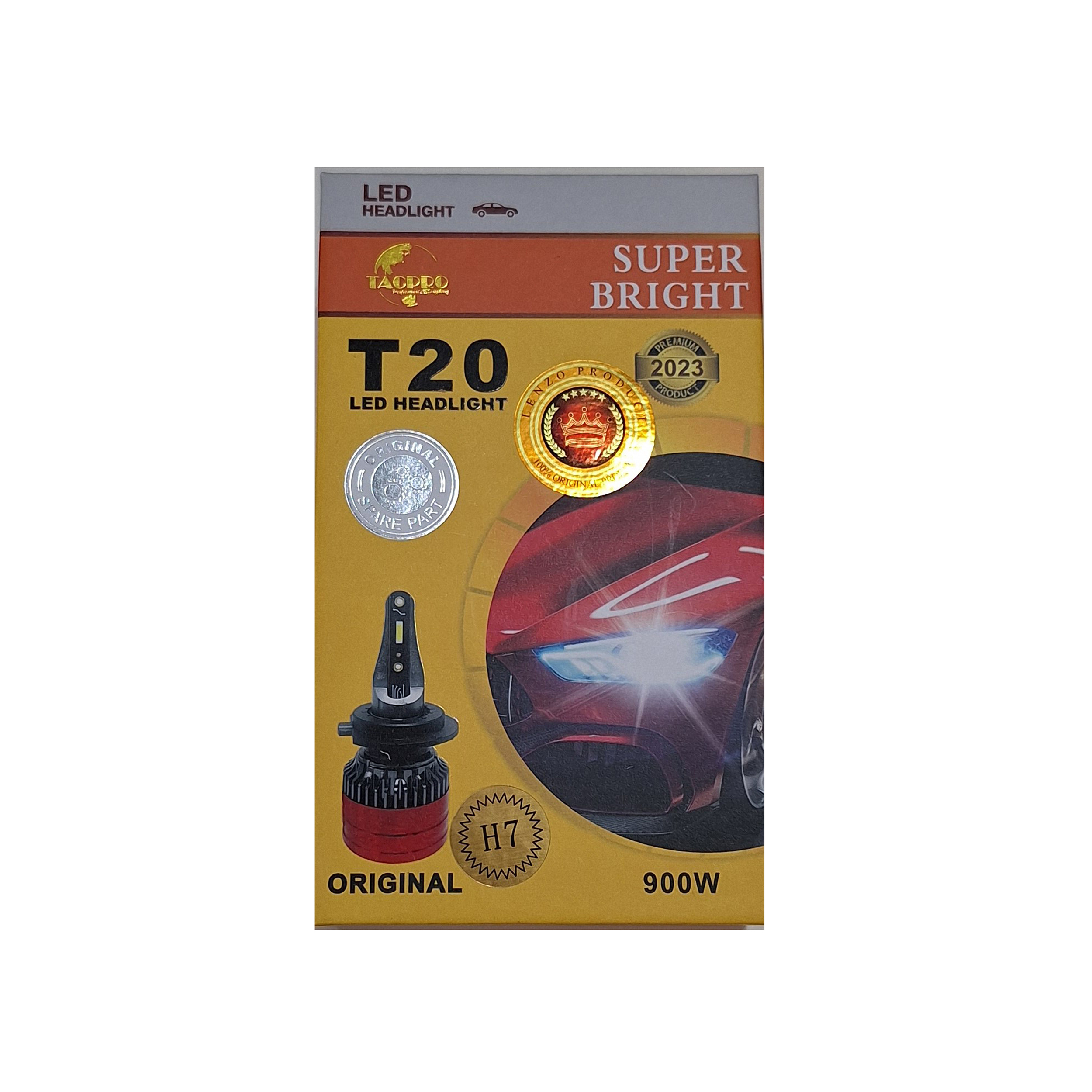 ⭐️ خرید اینترنتی هدلایت لامپ خودرو تک پرو مدل T20 پایه H7 بسته دو عددی (1403) - فروشگاه دیگسون ⭐️