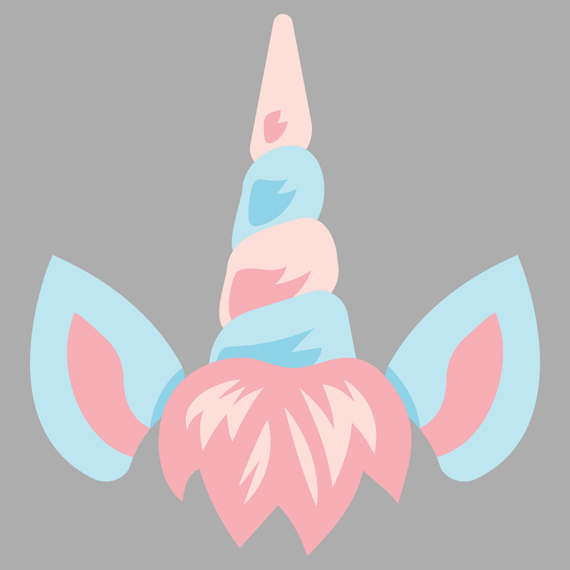 قیمت و خرید استیکر پارچه و لباس مدل dtf طرح یونیکورن کد H20.23 مجموعه 3 عددی