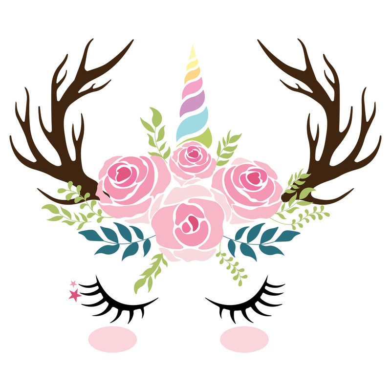 قیمت و خرید استیکر پارچه و لباس مدل dtf طرح یونیکورن کد H20.93 مجموعه 3 عددی