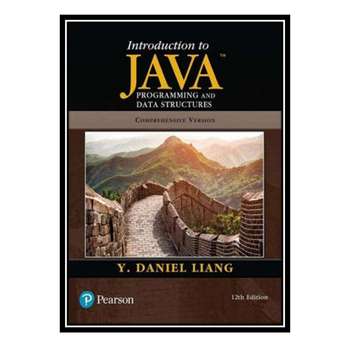 قیمت و خرید کتاب Introduction to Java Programming and Data Structures, Comprehensive Version اثر ...
